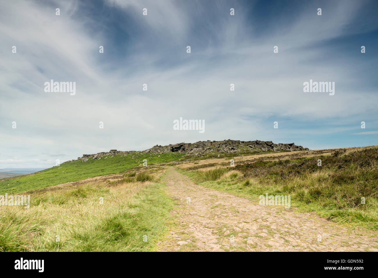 High peaks derbyshire moors hi-res stock photography and images - Alamy