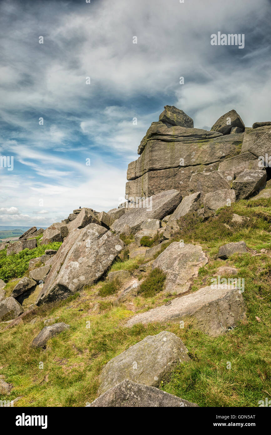 High peaks derbyshire moors hi-res stock photography and images - Alamy