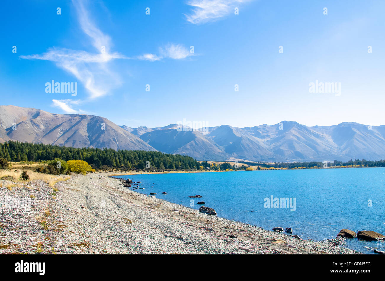 Lake ohau ben range hi-res stock photography and images - Alamy