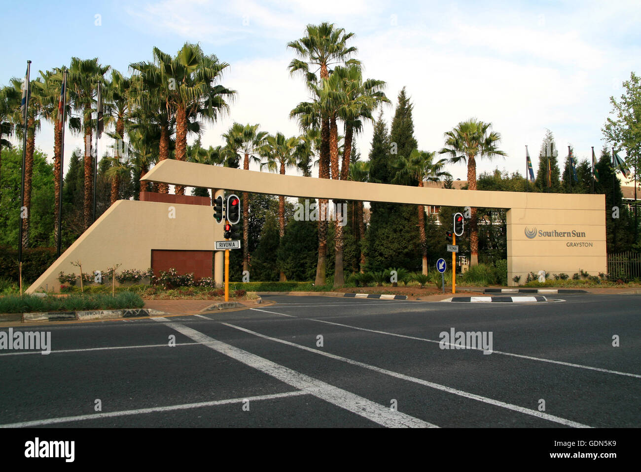 Southern Sun Hotel Entrance, Sandton, Johannesburg, Gauteng, South ...