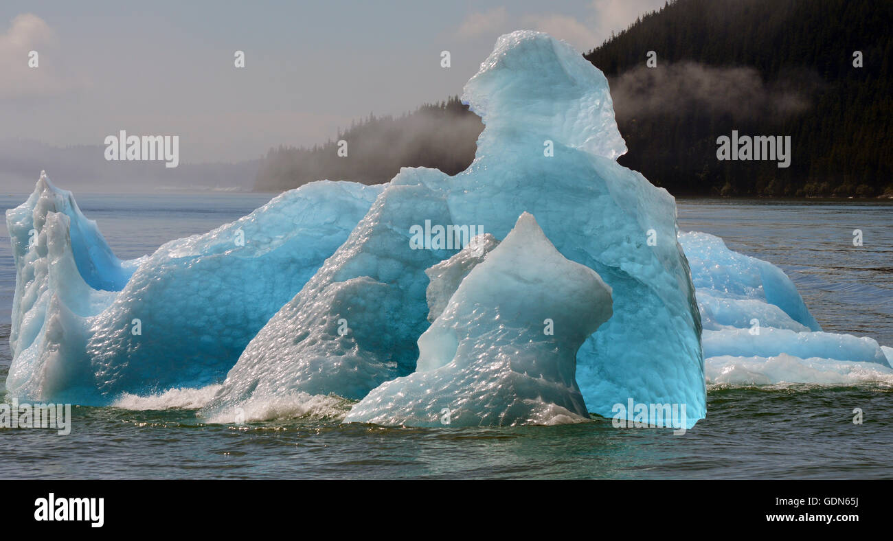 Alaskan Iceberg in the Morning Stock Photo - Alamy