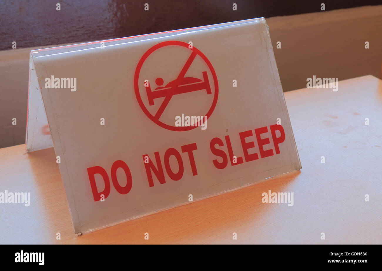 Sleeping Signs