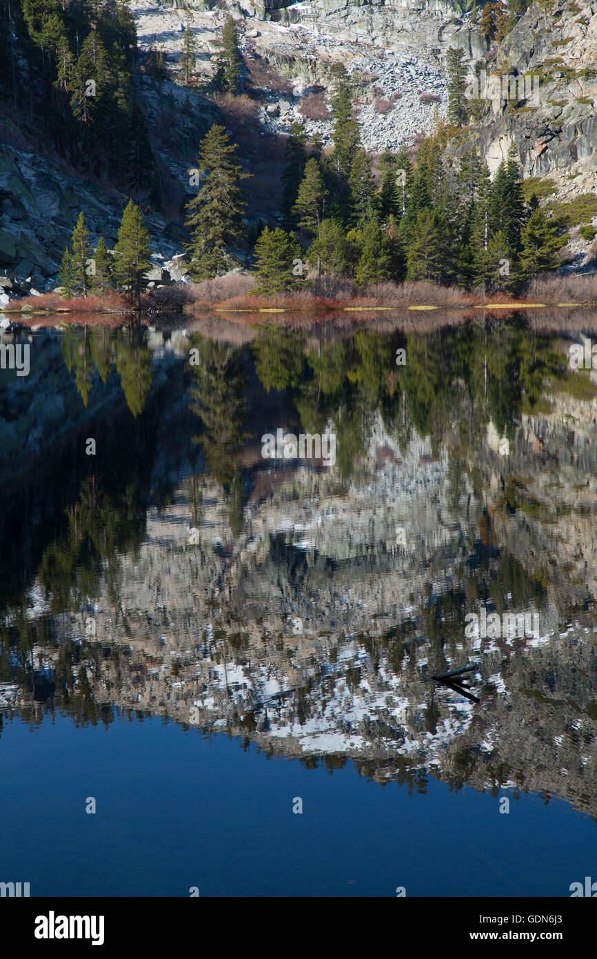 Eagle Lake along Eagle Lake Trail, Desolation Wilderness, Lake Tahoe ...