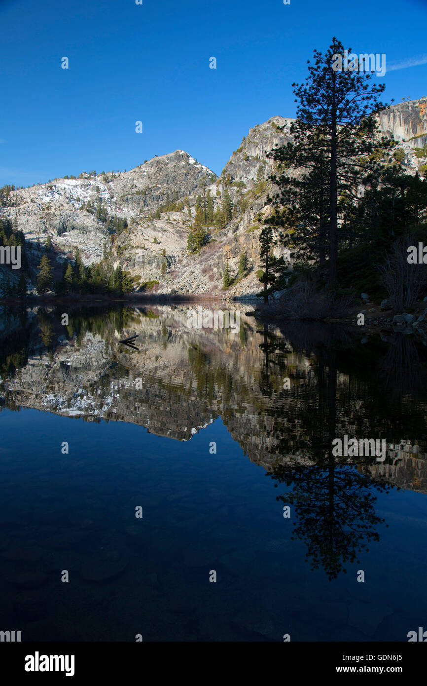 Eagle Lake along Eagle Lake Trail, Desolation Wilderness, Lake Tahoe ...