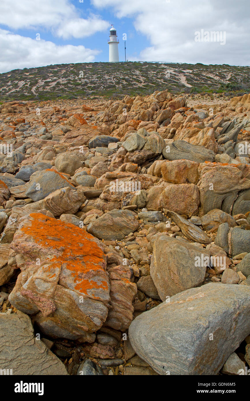 Corny point lighthouse yorke peninsula hi-res stock photography and ...