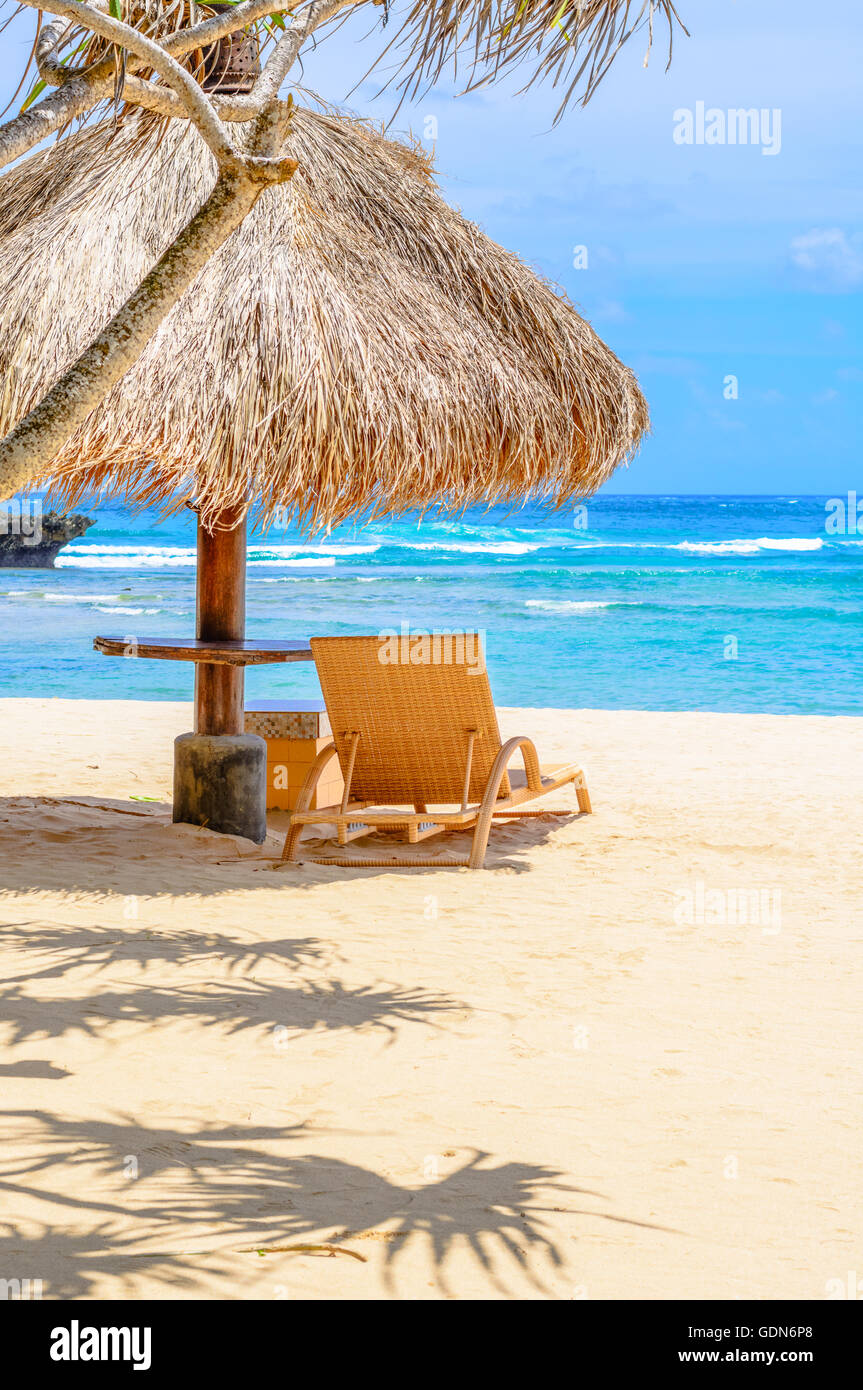 Asia background bali beach beautiful destination blue coastline daybed ...