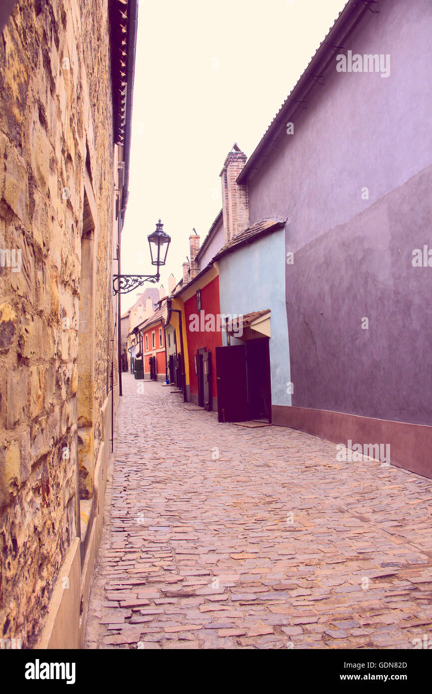 Zlata ulicka golden lane hi-res stock photography and images - Alamy