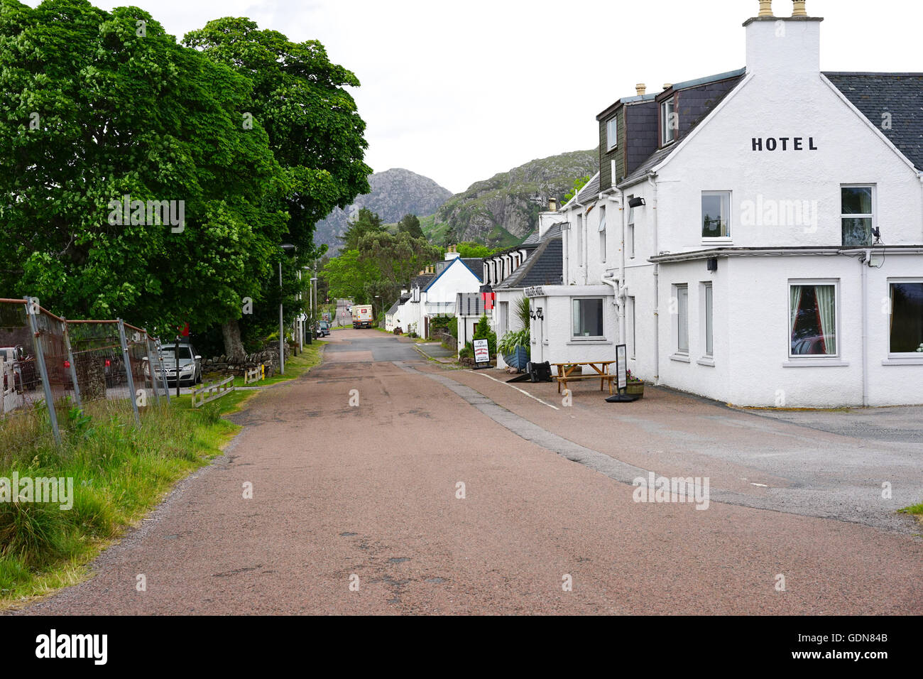 Poolewe village hi-res stock photography and images - Alamy