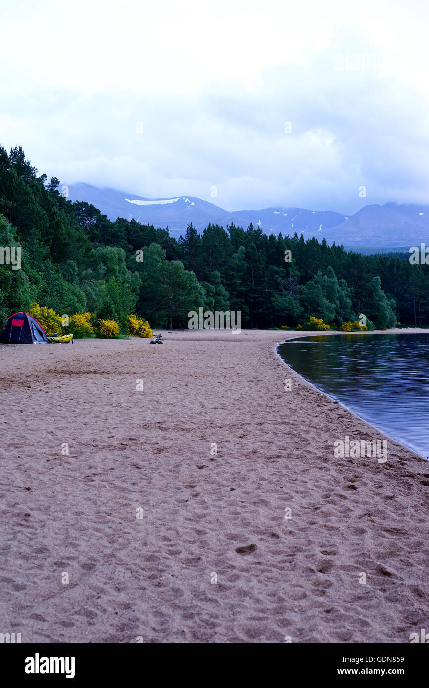 Loch morlich scotland beach hi-res stock photography and images - Alamy