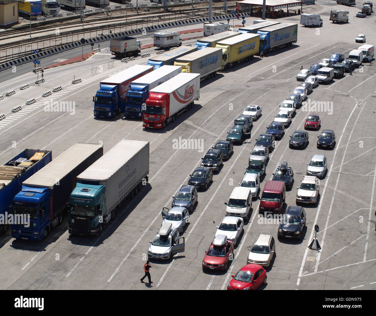 Adria ferries durres blue line international split hi-res stock ...