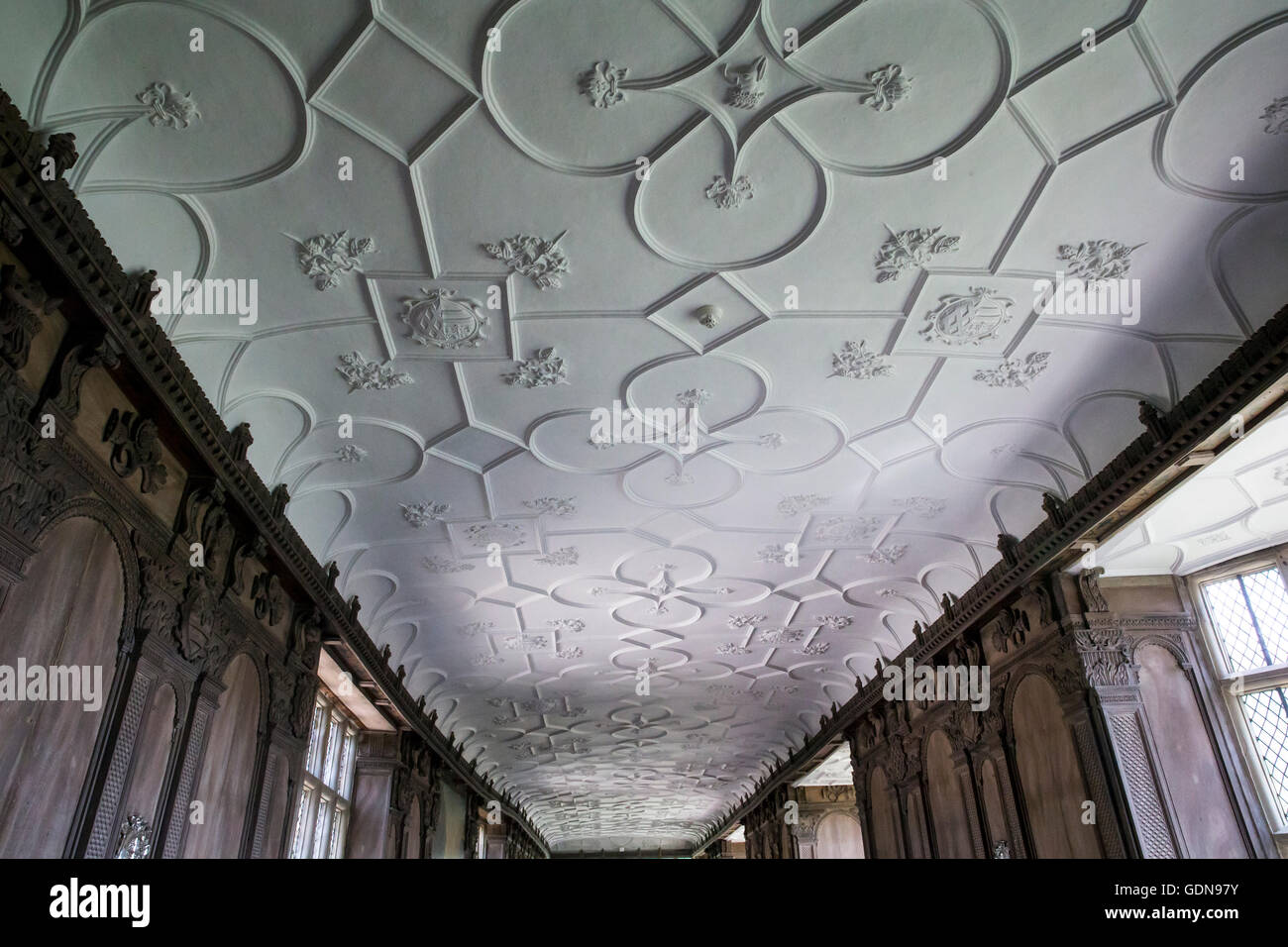 Haddon Hall in Derbyshire dating back to Tudor times and the site of ...