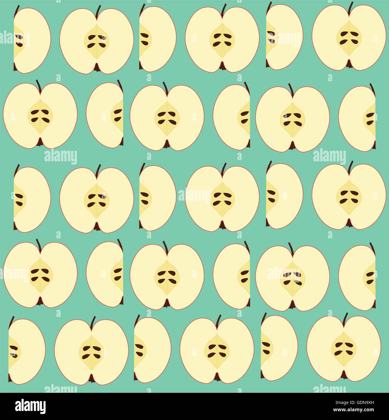 Apple background vector for poster Stock Vector Image & Art - Alamy