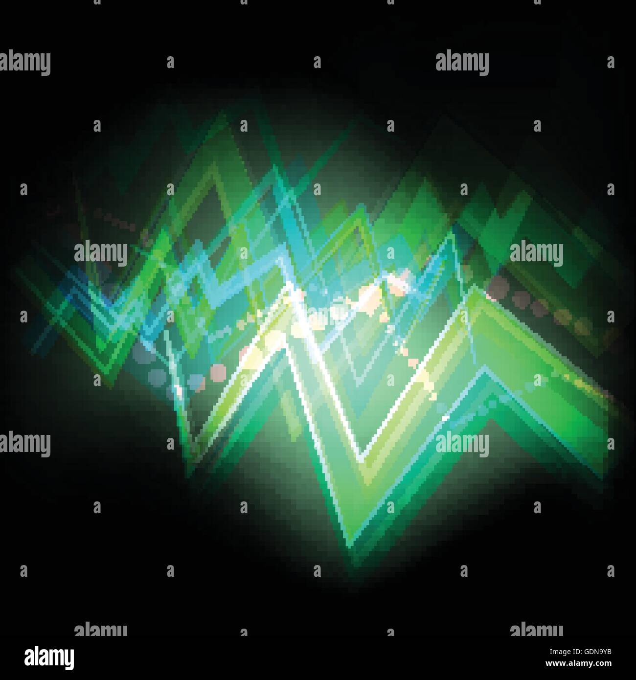 Neon abstract vector background concept template for poster Stock ...