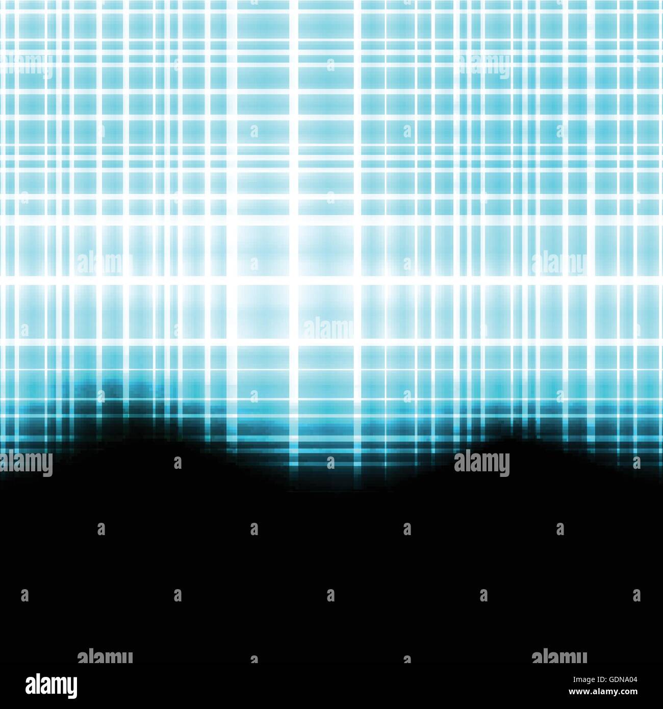 Abstract blue neon background vector template for poster Stock Vector ...