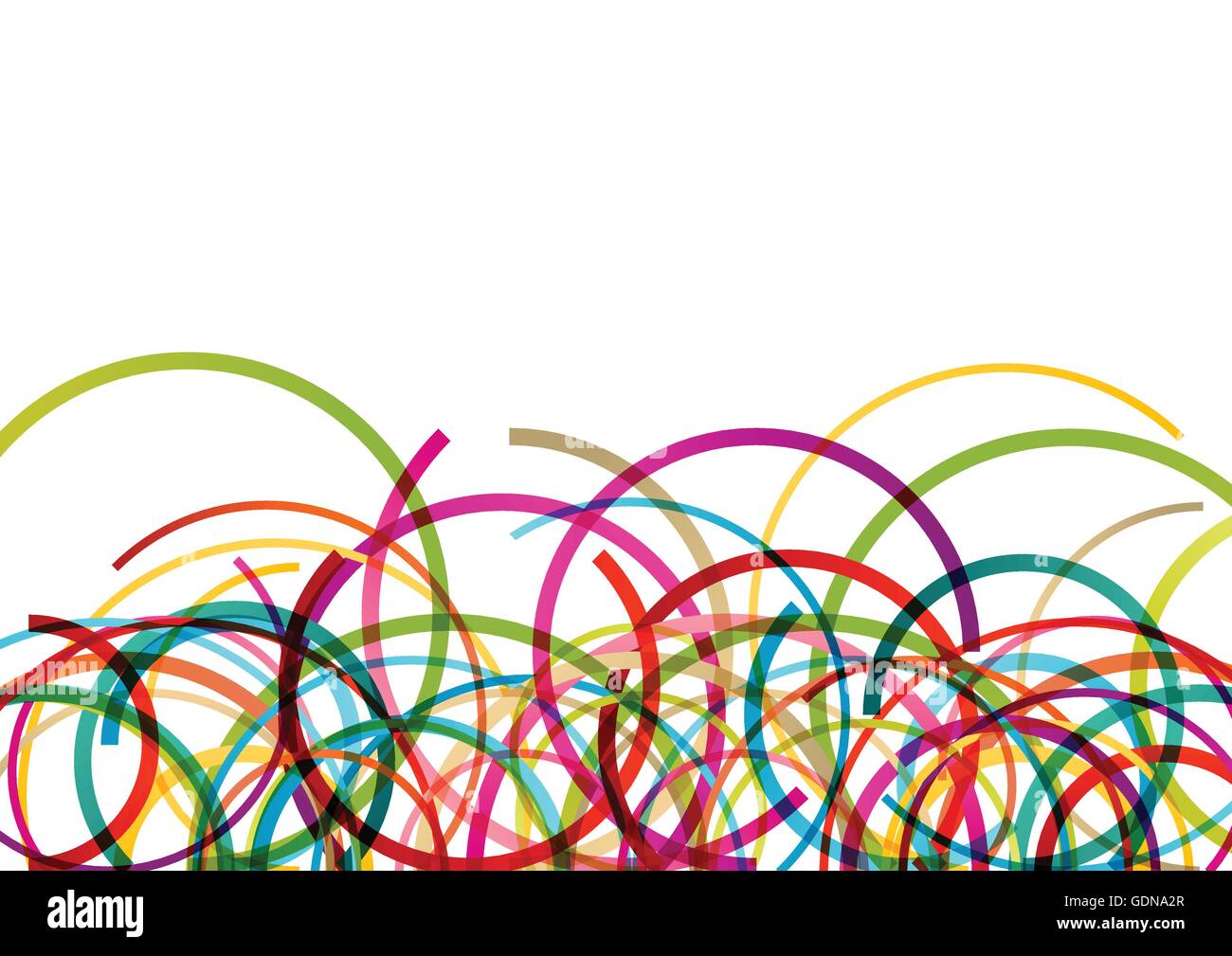 Color circle round ellipse lines waves colorful mosaic abstract ...