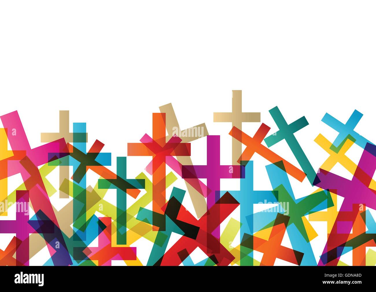 Christianity religion cross concept abstract background vector ...