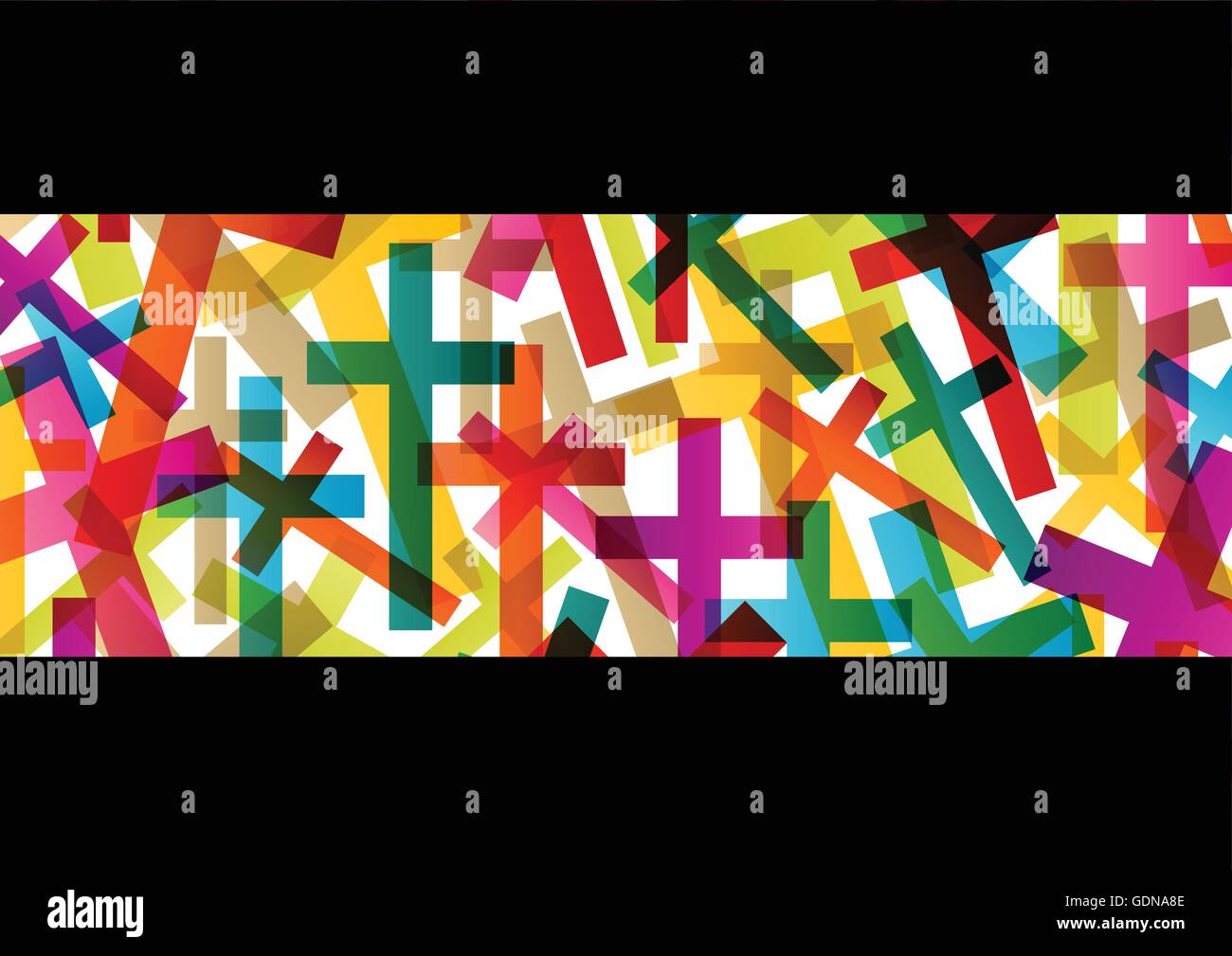 Christianity religion cross concept abstract background vector ...