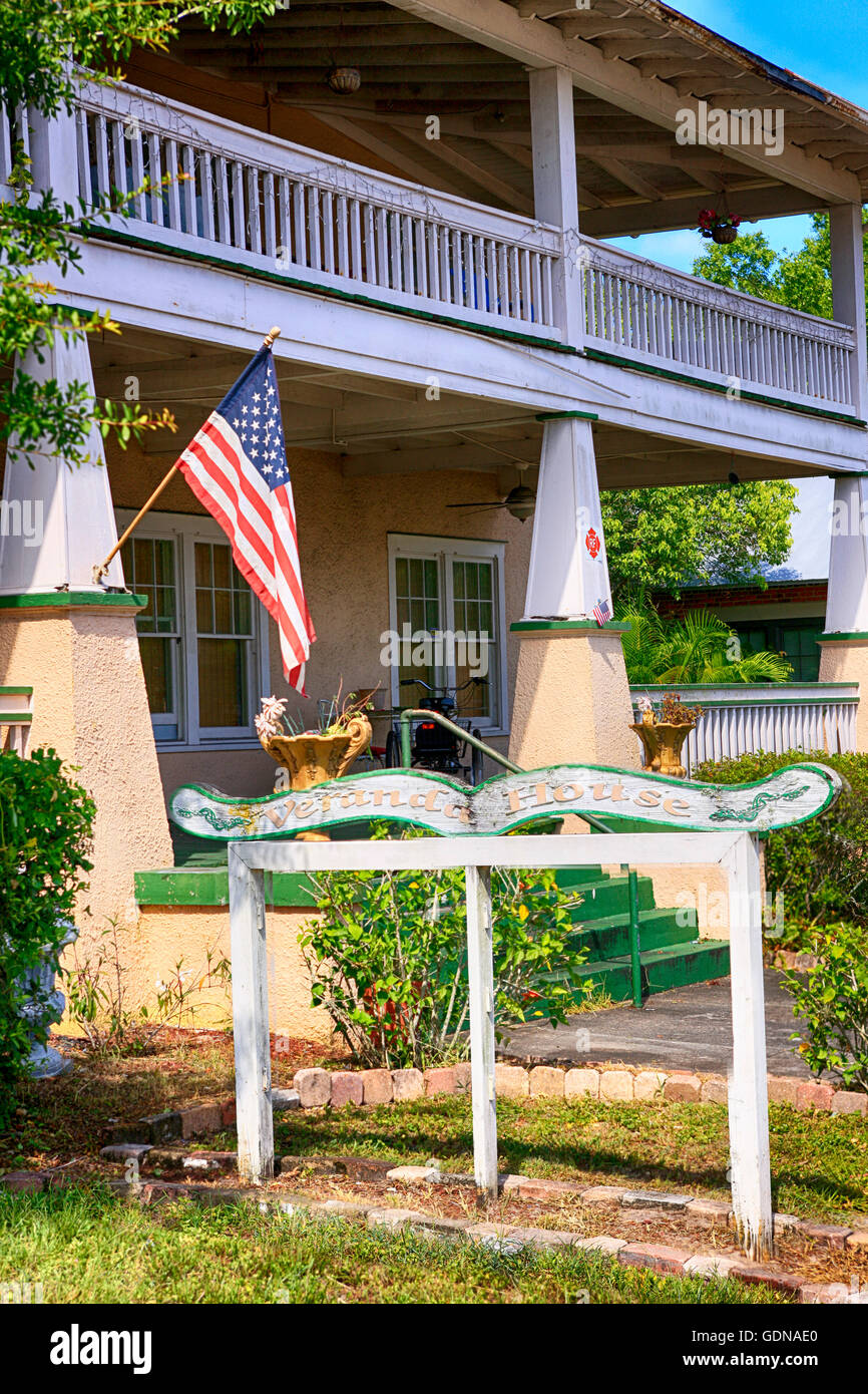 Veranda House. An historic Arts and Crafts era Florida house in Arcadia ...