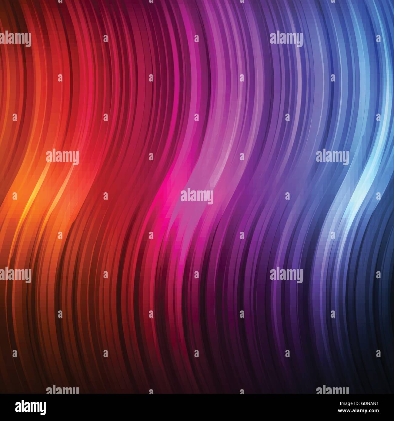 Neon abstract lines design on dark background vector for poster Stock ...