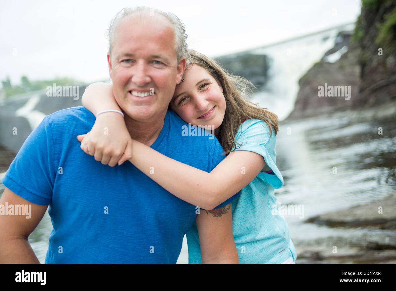 Father and Daughter outside Stock Photo - Alamy Father and Daughter outside Stock Photo - Alamy