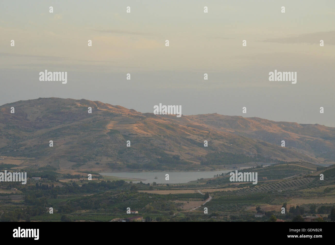 View of the city of Bivona, Sicily Stock Photo - Alamy