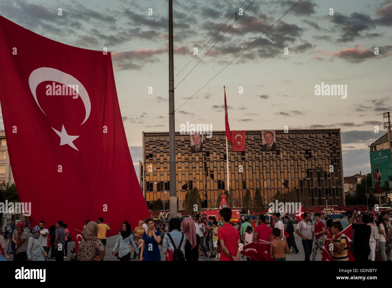Turkish political poster hi-res stock photography and images - Alamy