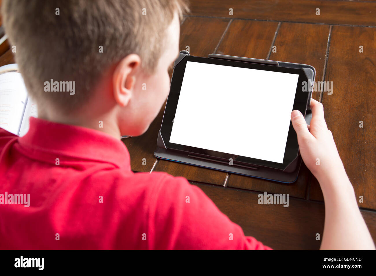 Child holding tablet computer business hi-res stock photography and ...