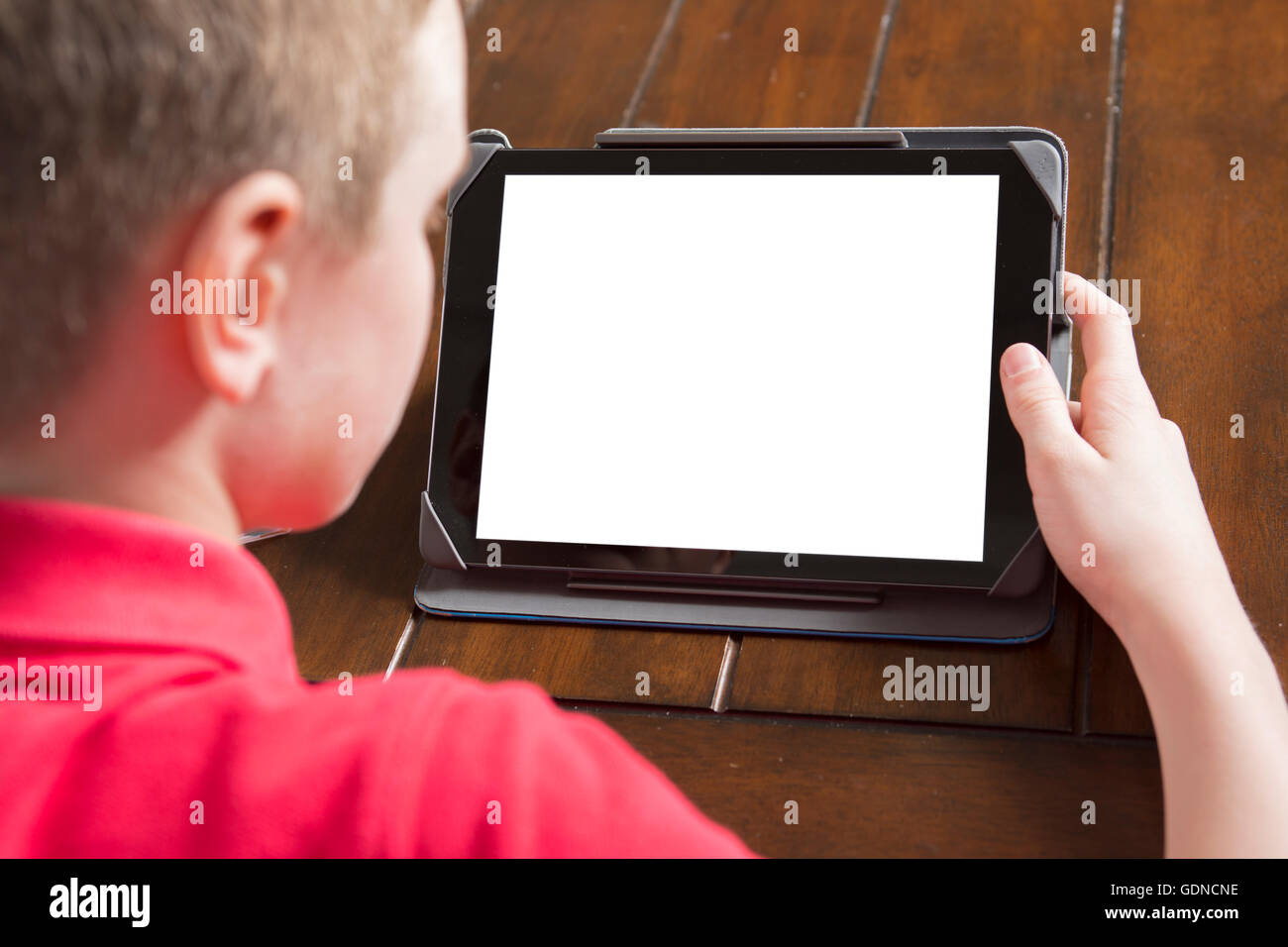 Child holding tablet computer business hi-res stock photography and ...