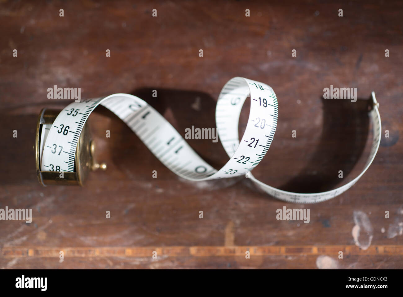 Sewing cloth ruler hi-res stock photography and images - Alamy