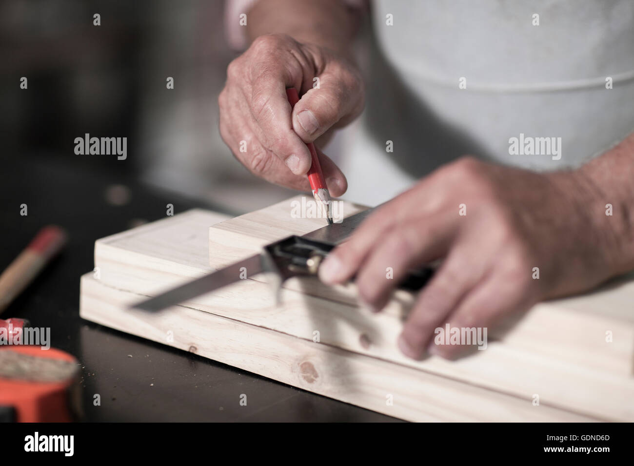 Carpenter angle ruler hi-res stock photography and images - Alamy