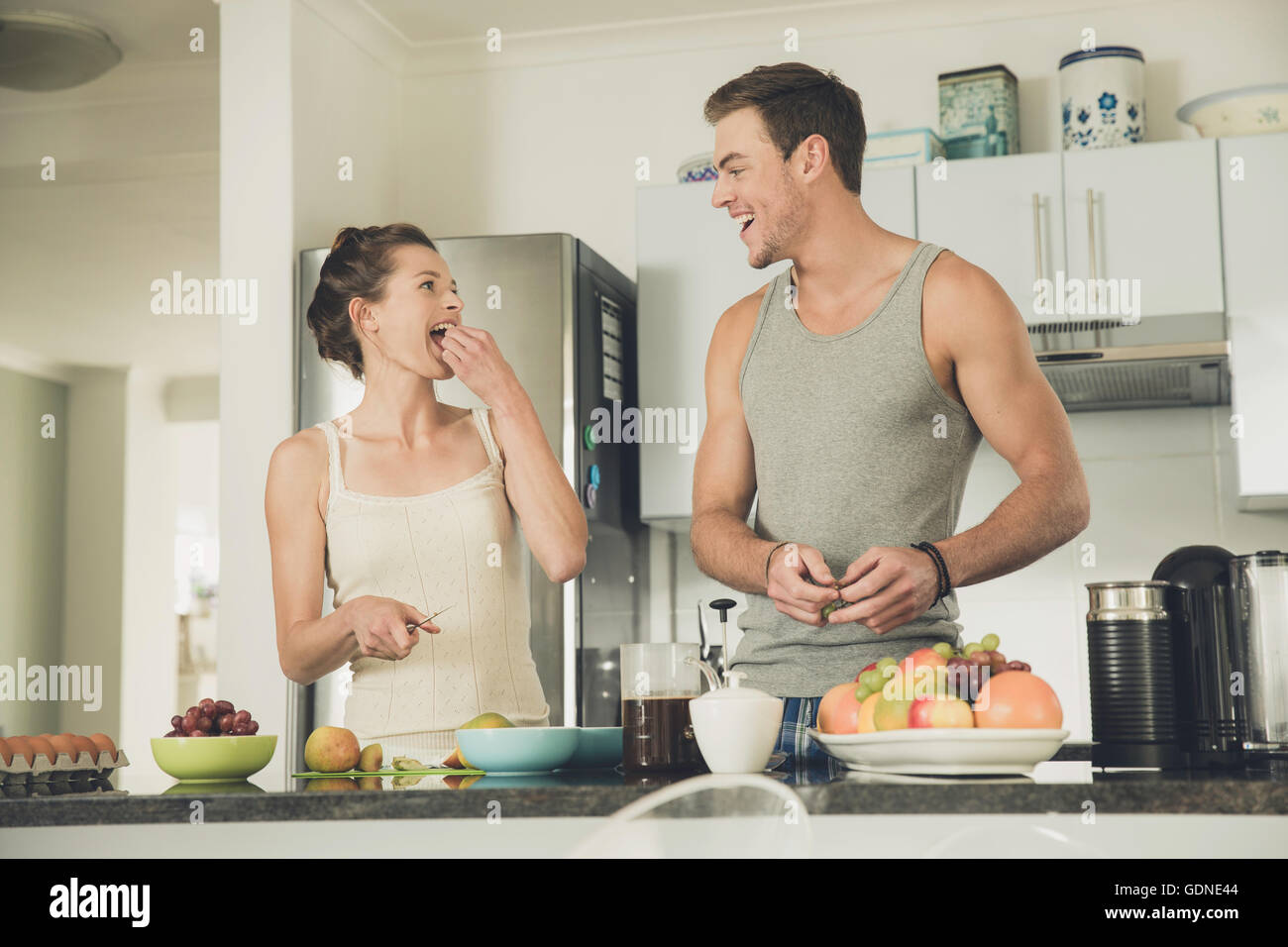 Fruit fruit counter hi-res stock photography and images - Alamy