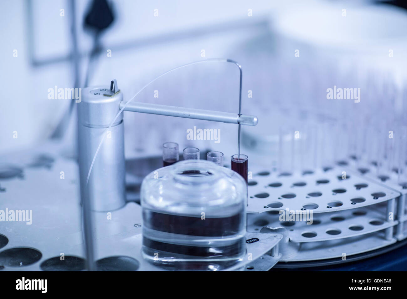 Laboratory equipment, close-up Stock Photo - Alamy