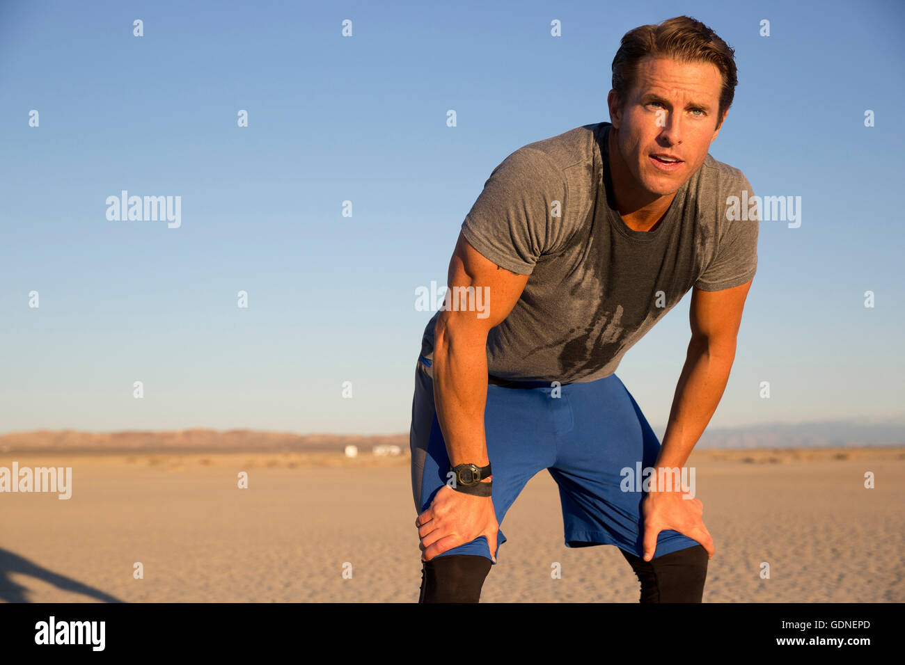 Sport man sweating hi-res stock photography and images - Alamy