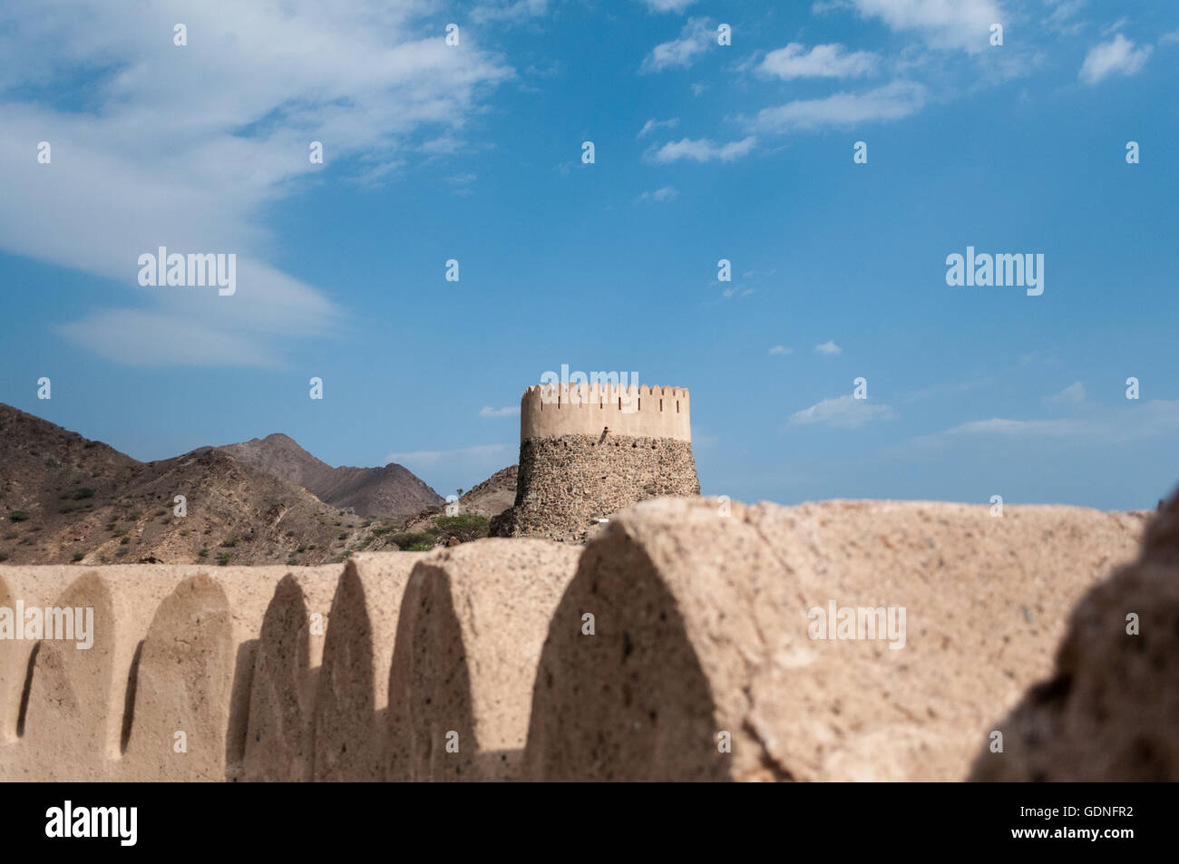Fort in fujairah hi-res stock photography and images - Alamy