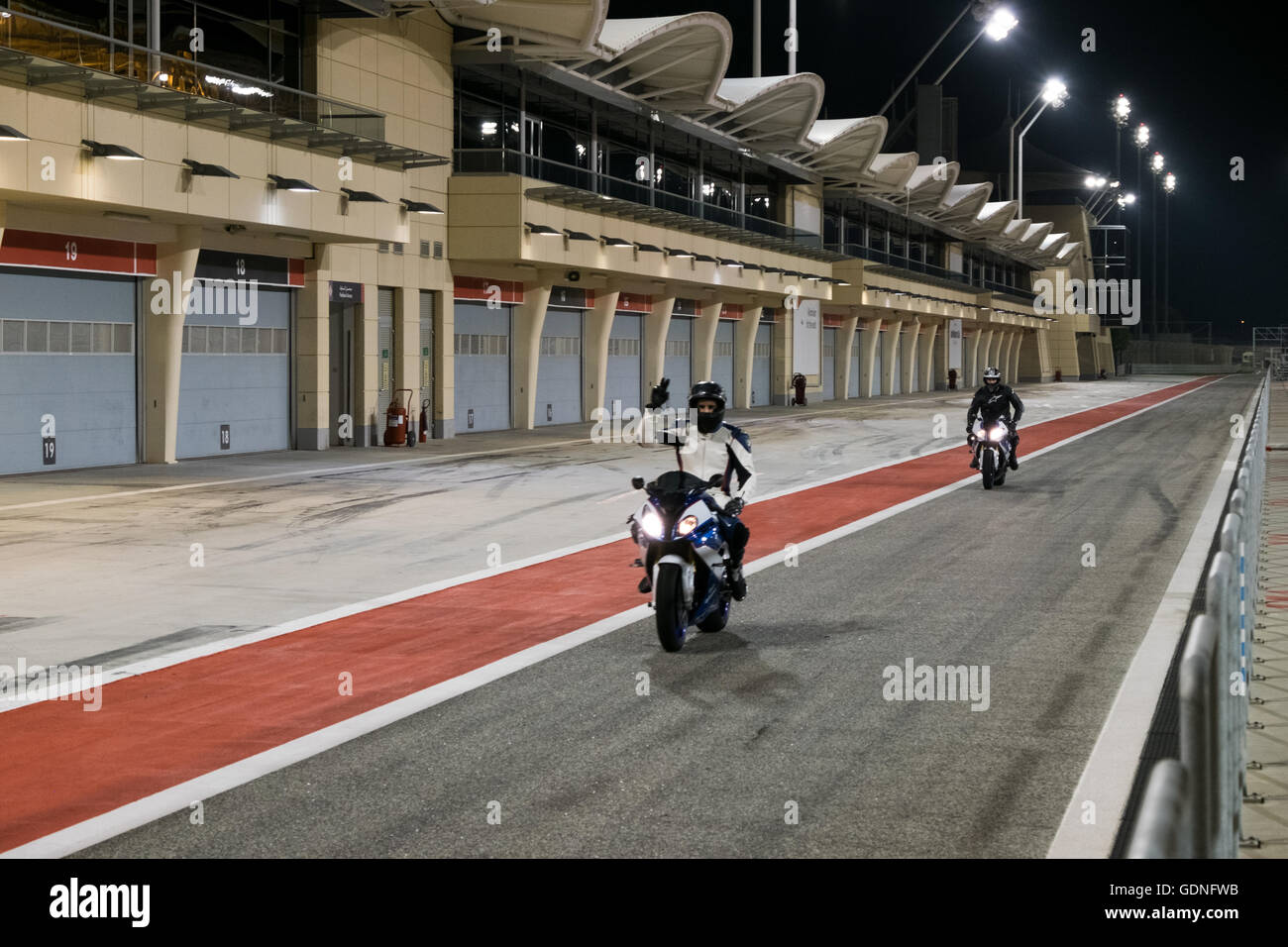 Motorcycle race bahrain race track hi-res stock photography and images ...