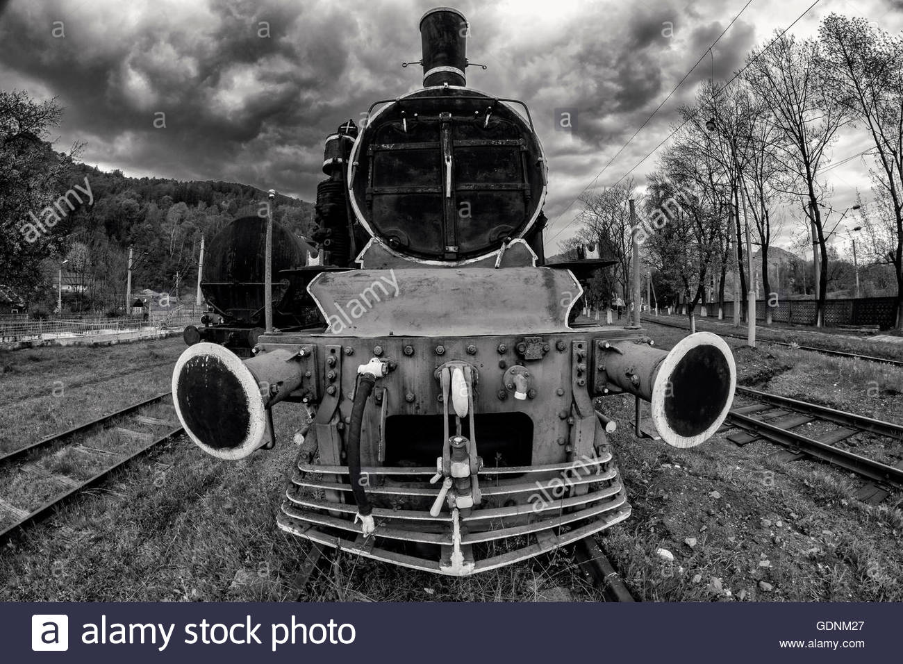 Steam Train In Countryside Stock Photos & Steam Train In Countryside ...