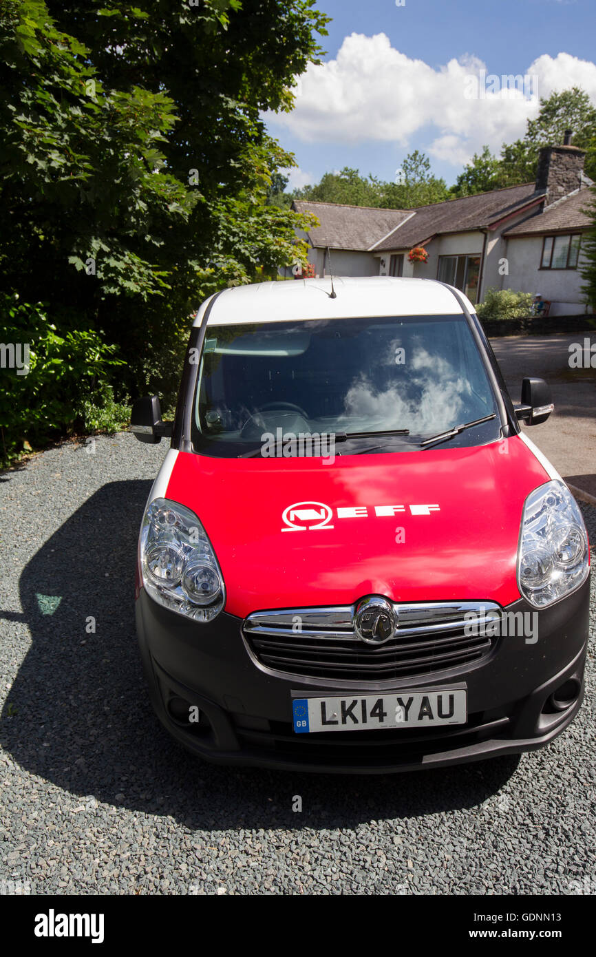 NEFF customer service van Stock Photo - Alamy