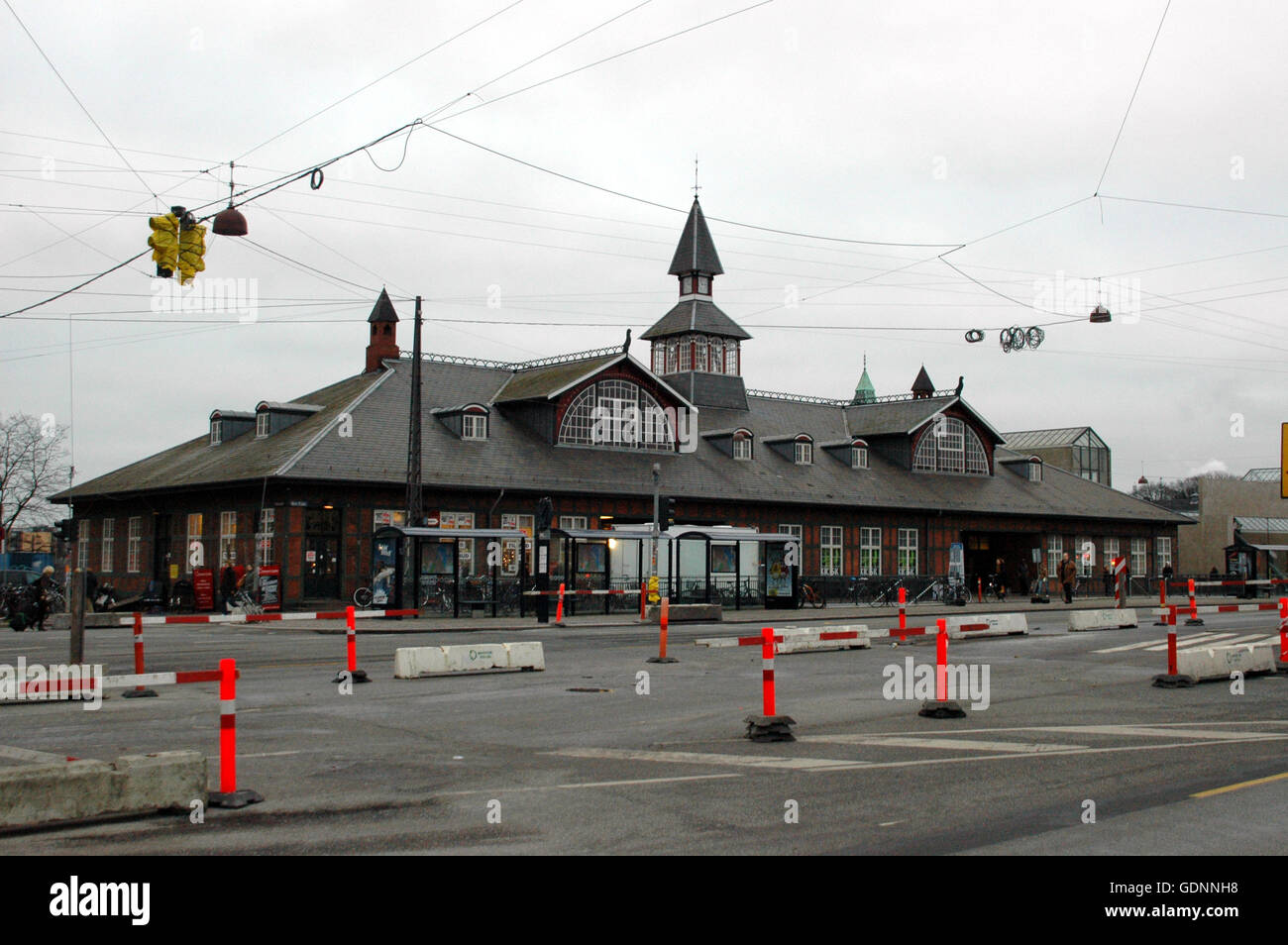 Osterport railway station copenhagen denmark hi-res stock photography ...