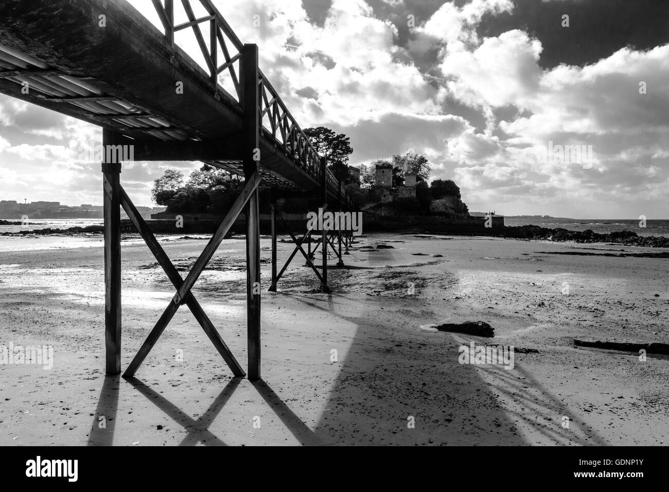 Santa cruz island Black and White Stock Photos & Images - Alamy