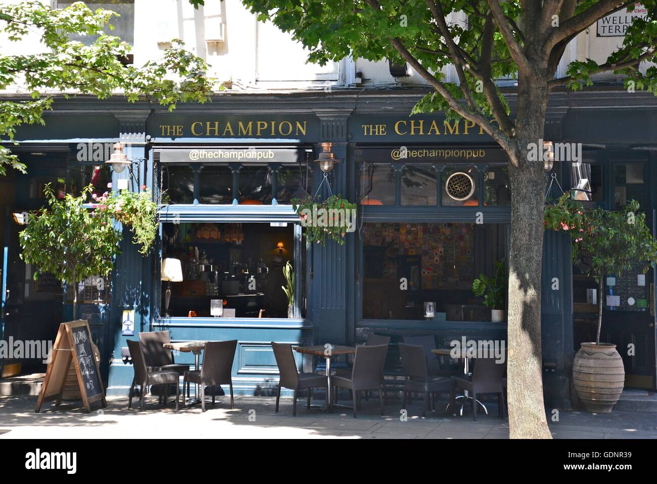 The Champion pub, Bayswater Road, London, England, UK Stock Photo - Alamy