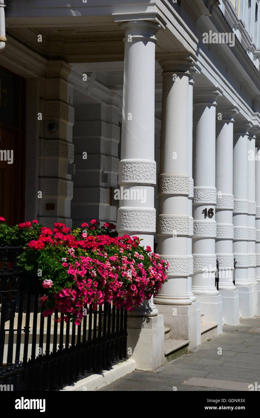 Houses in Lancaster Gate, London, England, UK Stock Photo - Alamy