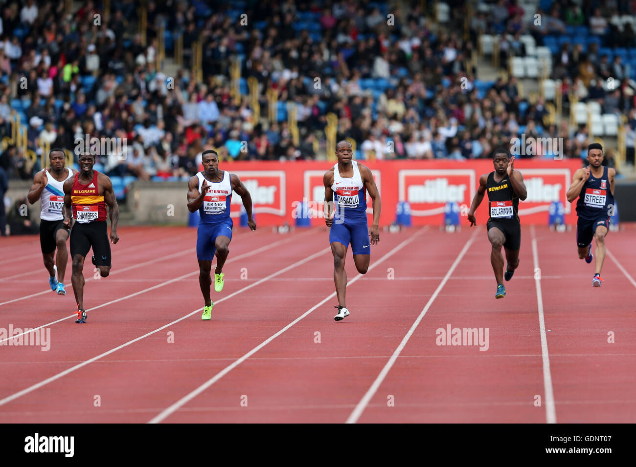 Alex MURDOCK, Dwain CHAMBERS, Harry AIKINES-ARYEETEY, James DASAOLU ...