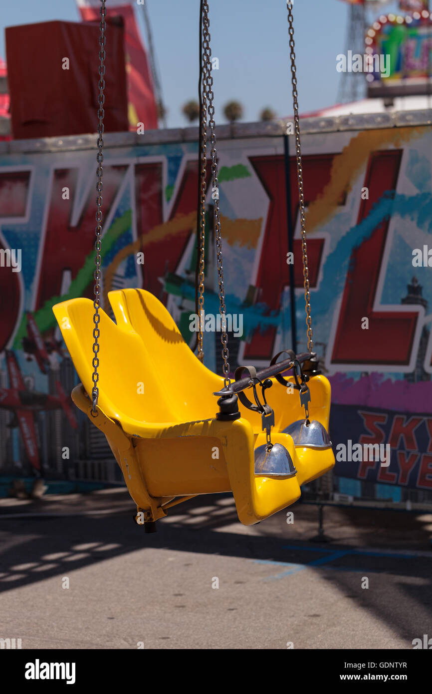 Fairground swing ride hi-res stock photography and images - Alamy