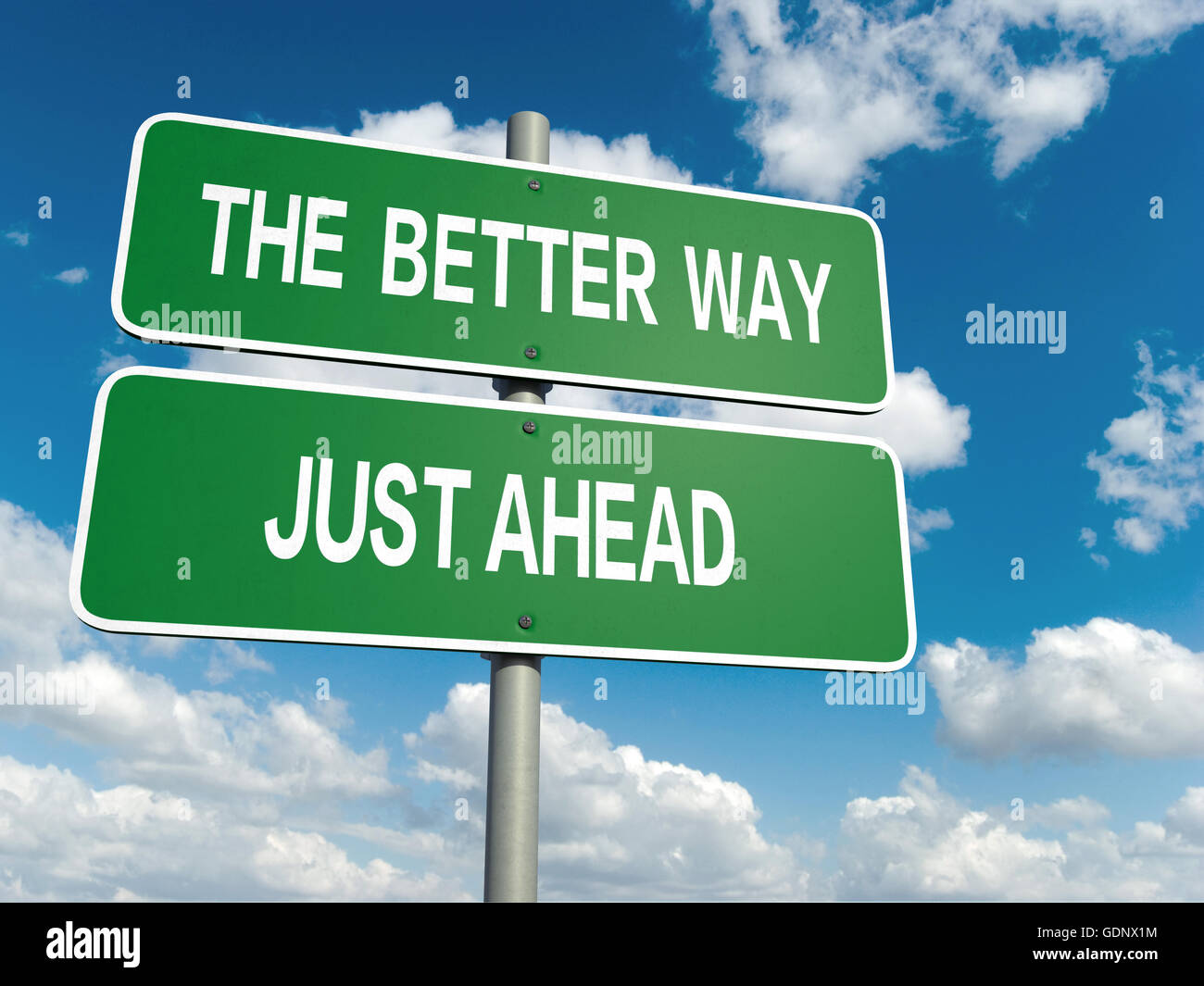 Road Sign Way Way Words High Resolution Stock Photography and Images ...