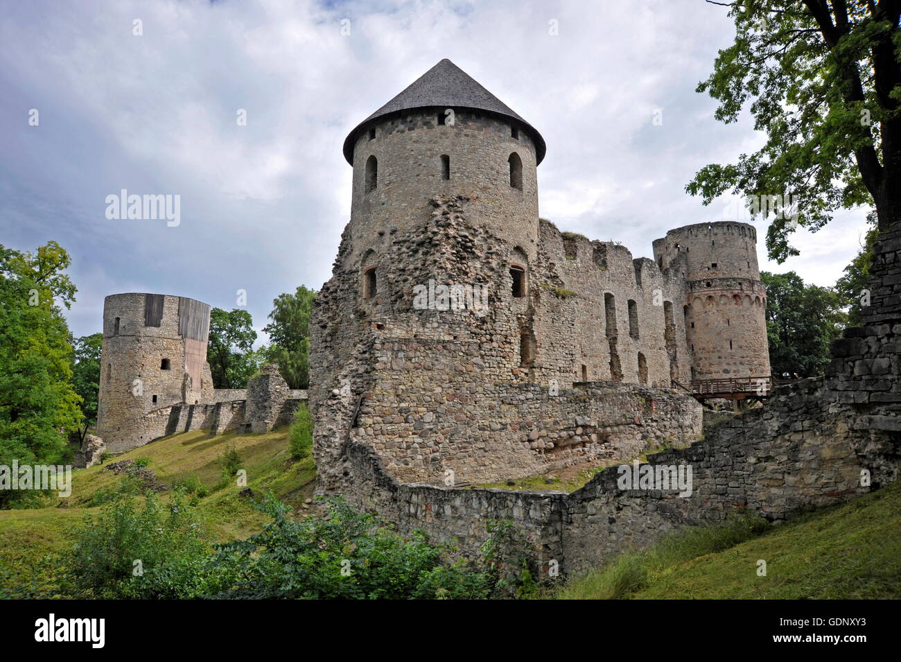 geography / travel, Latvia, Cesis, Wenden, castle of the Order of the ...