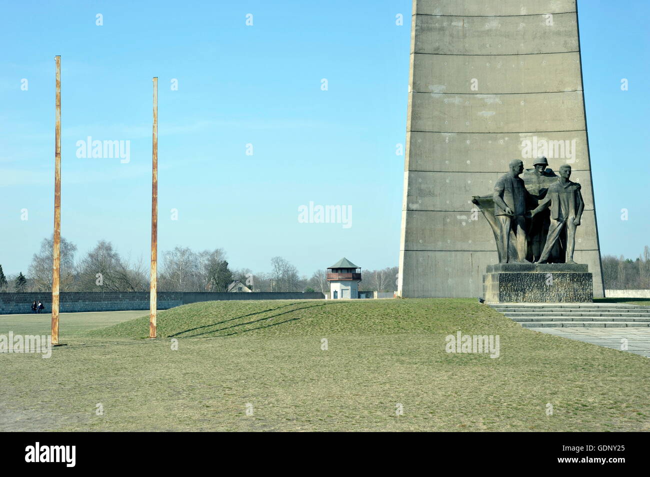 geography, Germany, Brandenburg, Oranienburg, concentration camp ...