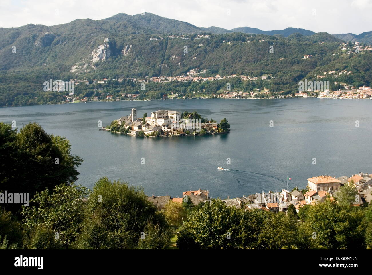geography / travel, Italy, Regione Piemonte, Lago dÓrte, lake, Orta ...