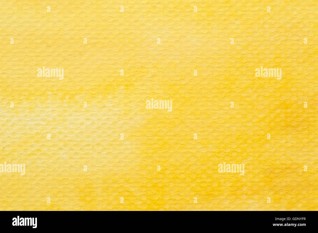 yellow watercolor painted on paper background texture Stock Photo - Alamy