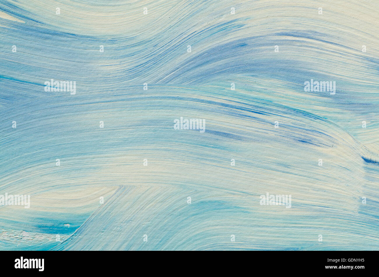 blue watercolor painted on paper background texture Stock Photo - Alamy