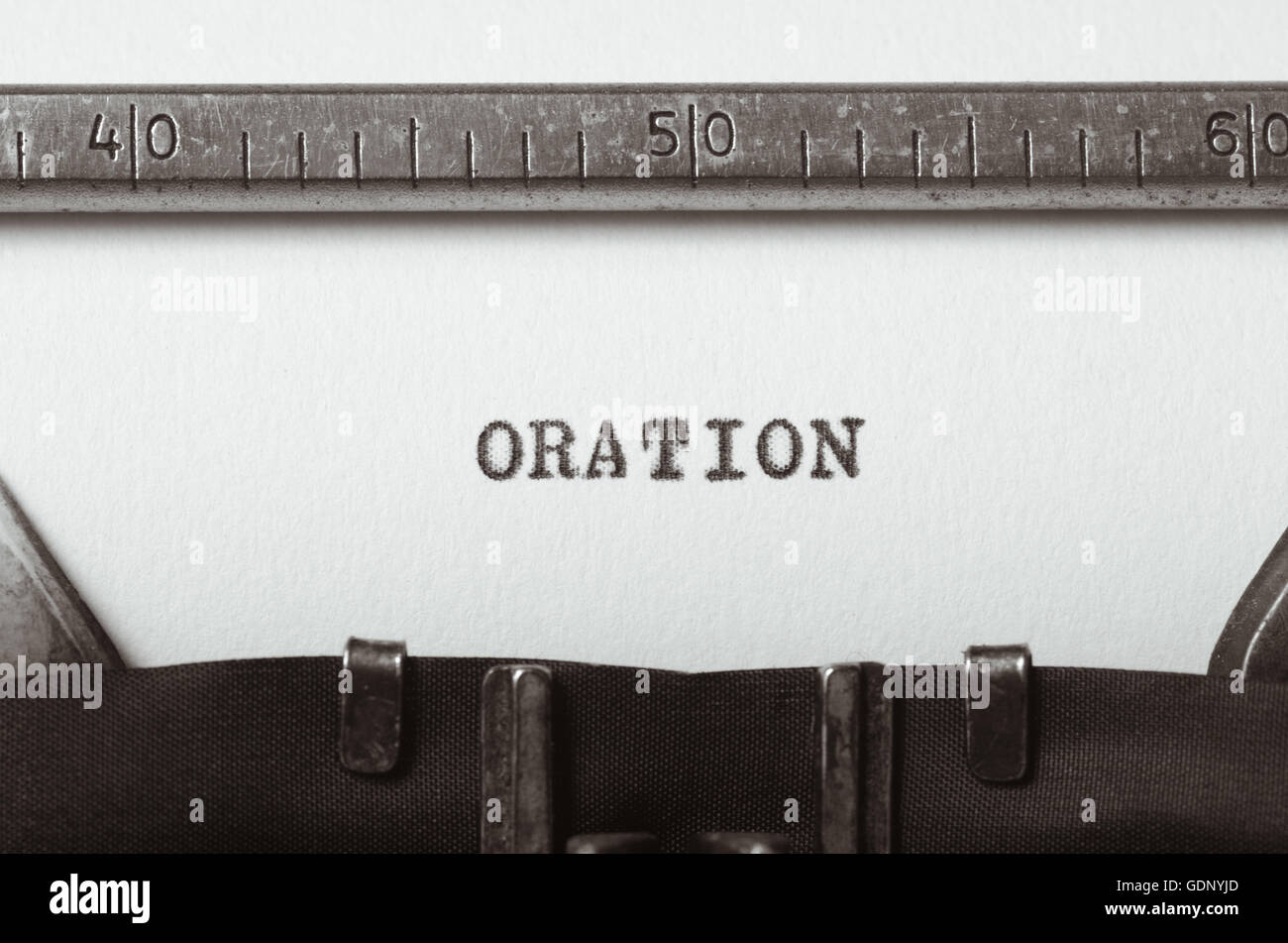 Oration hi-res stock photography and images - Alamy
